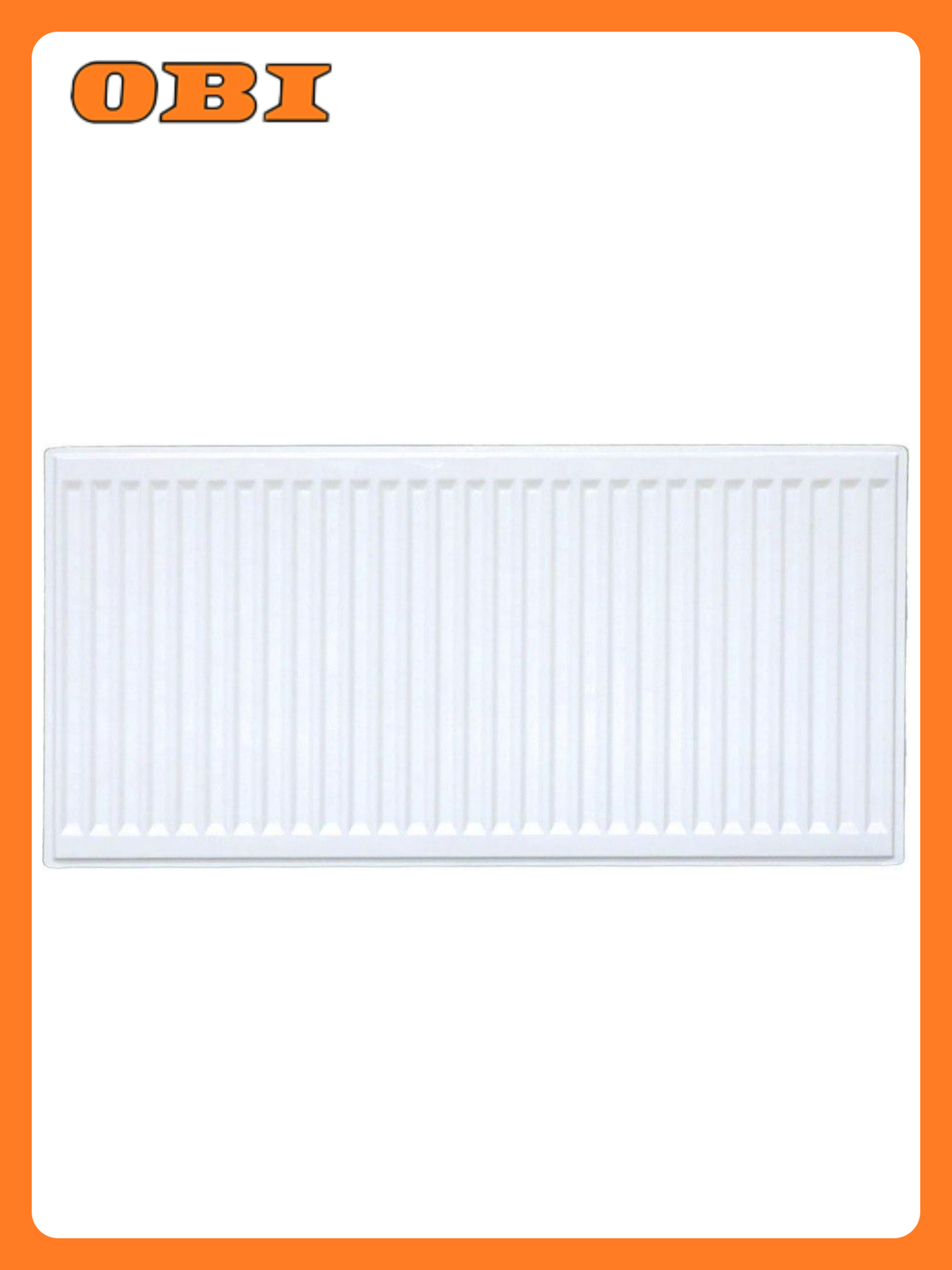 Радиатор панельный стальной Metronex 300х1200 мм боковое подключение