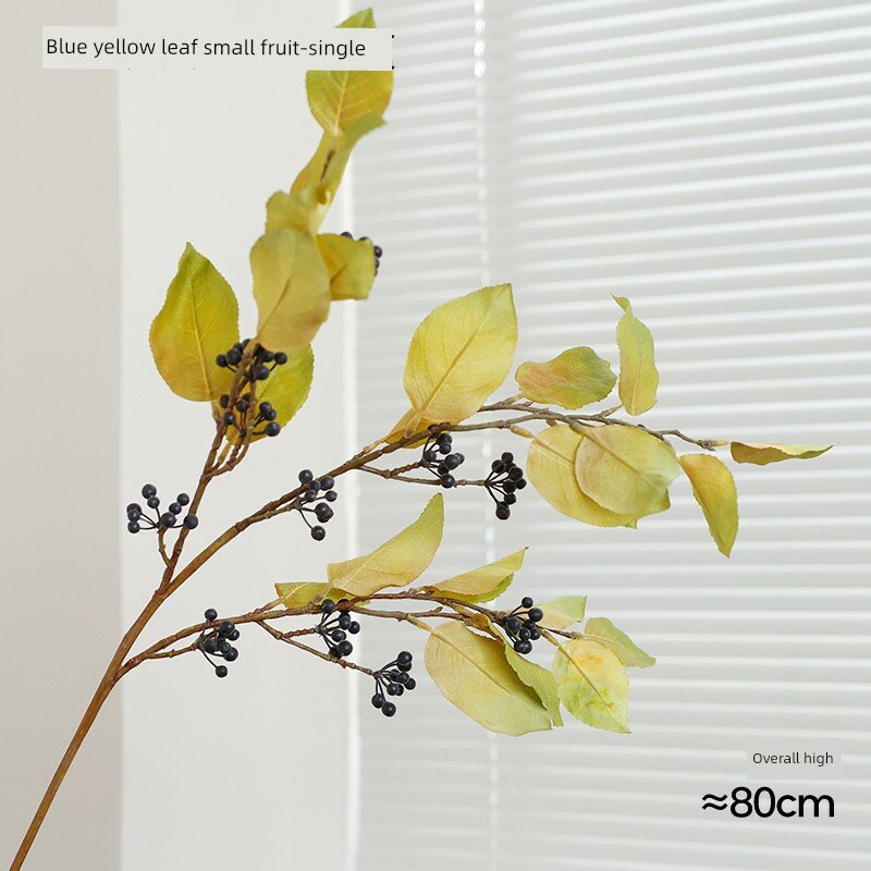 Искусственные ягоды и фрукты для флористики: ивы, голубики, фруктовое дерево удачи, ягоды холли, аксессуары для