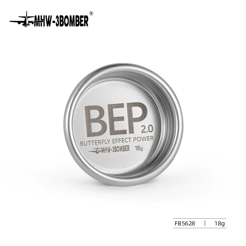 BEP Бабочка Кофейный Сито 2.0, 18 г, 58 мм - Высокоточное Дозирование для Эспрессо