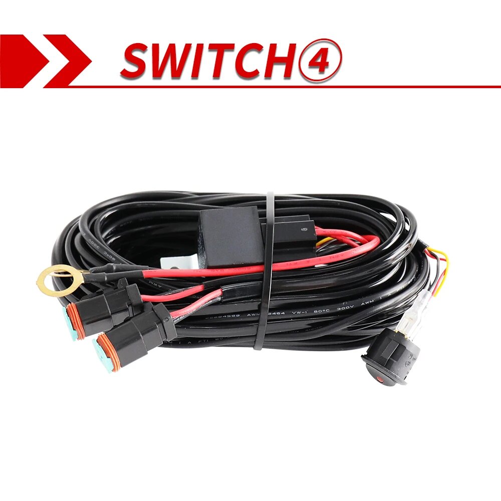 Светодиодные Рабочие Фары CO LIGHT 5 Дюймов, Комбинированные (точечный/рассеянный 3M 18DT Wire