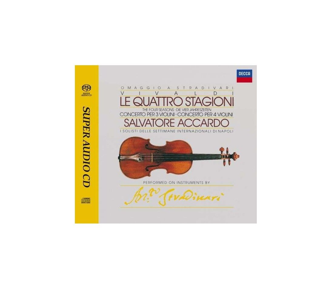 Диск Antonio Vivaldi (1678-1741) - Concerti op.8 Nr.1-4 "4 Jahreszeiten" (1 CD)