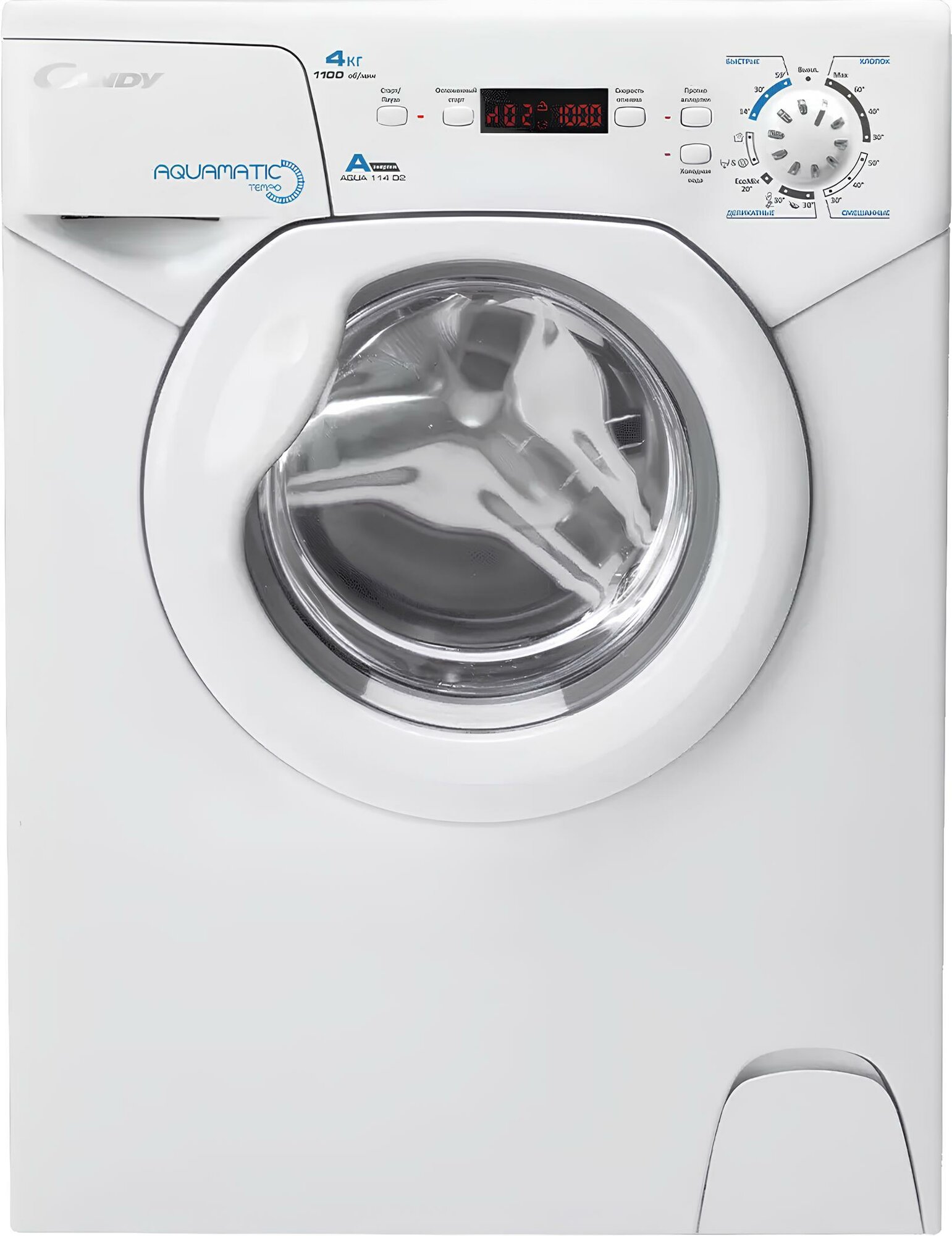 Стиральная машина Candy Aqua 114D2, компактная, 4 кг, 1100 оборотов