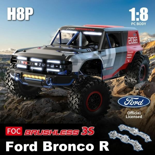 Радиоуправляемый краулер Ford Bronco Baja 1/8 - MJX-H8P