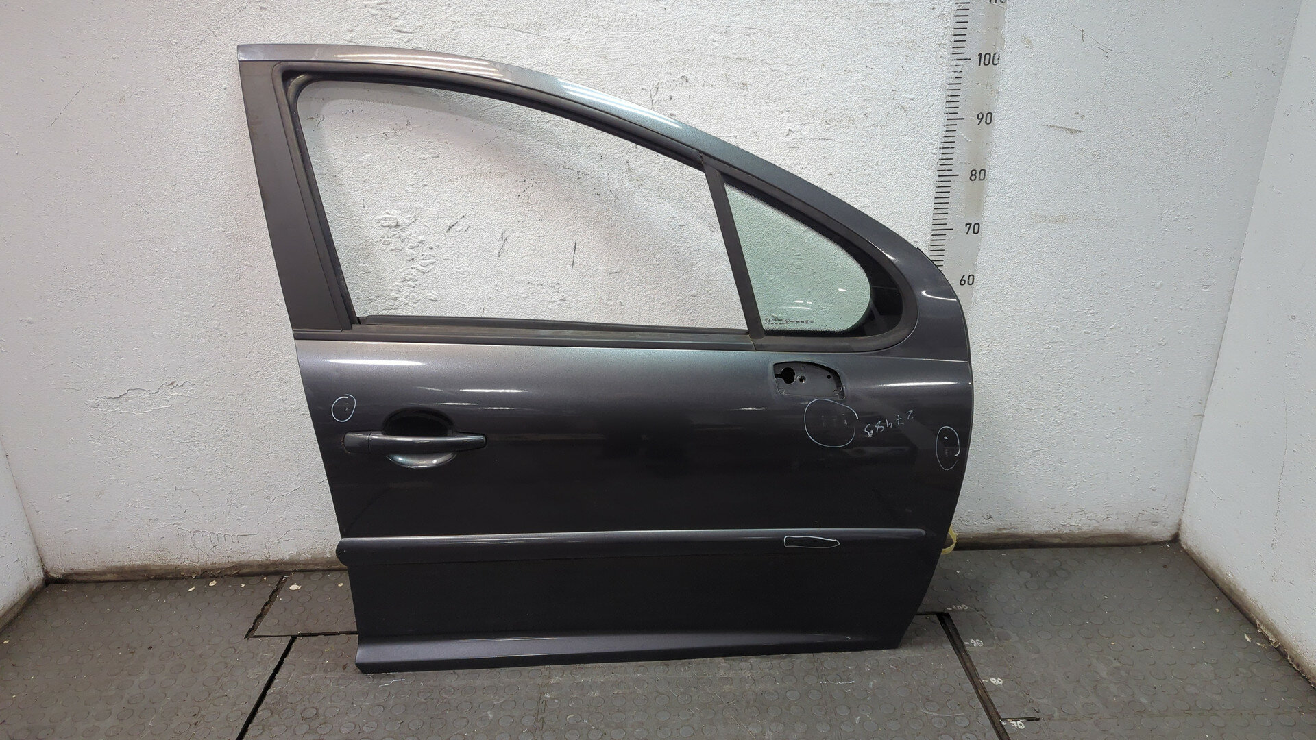 Дверь боковая (легковая) правая передняя Peugeot 207 Б/У