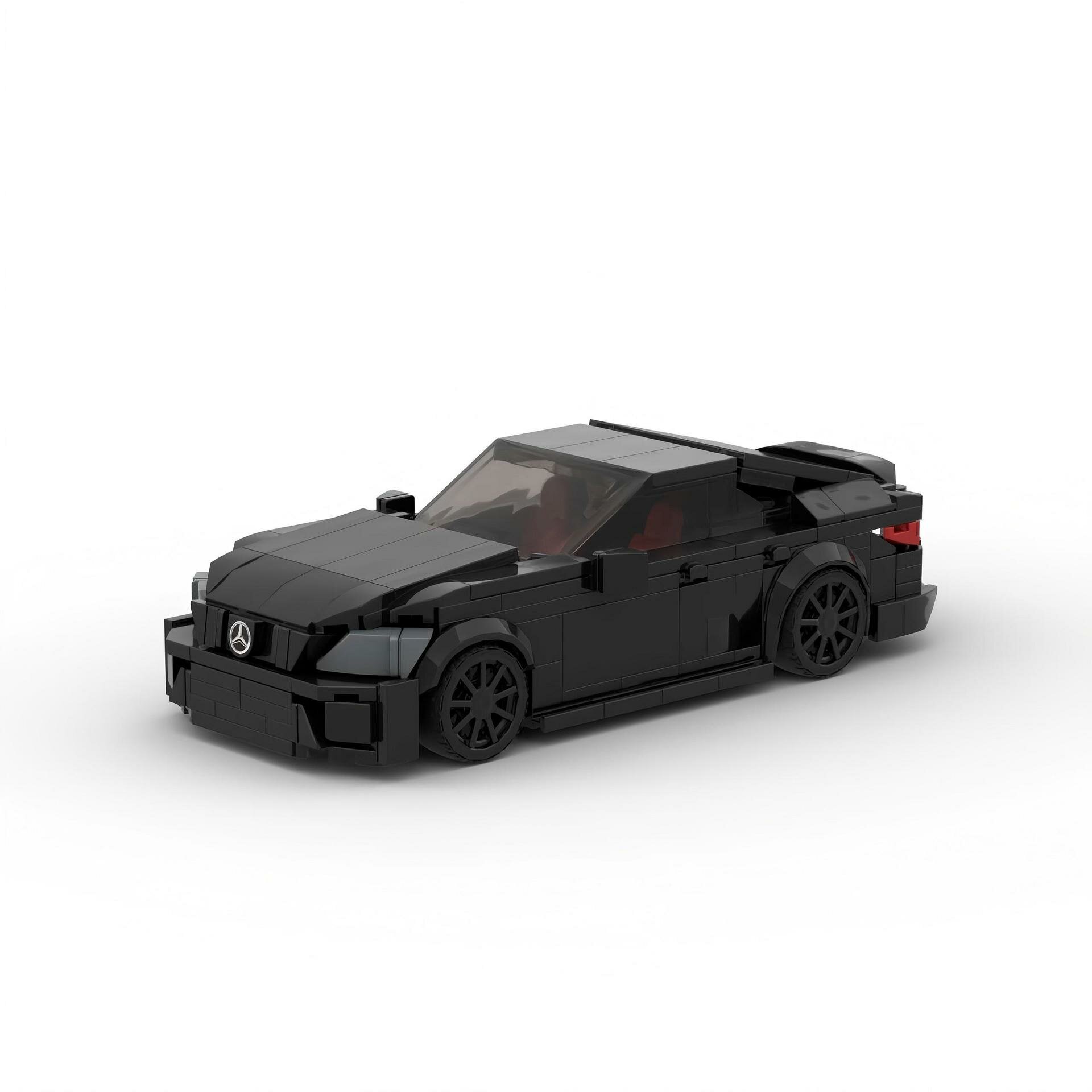 Набор игрушечных моделей-пазлов MOC-153133C Mercedes-Benz AMG CLS63 black V2 для творческой сборки автомобиля, подарок для детей