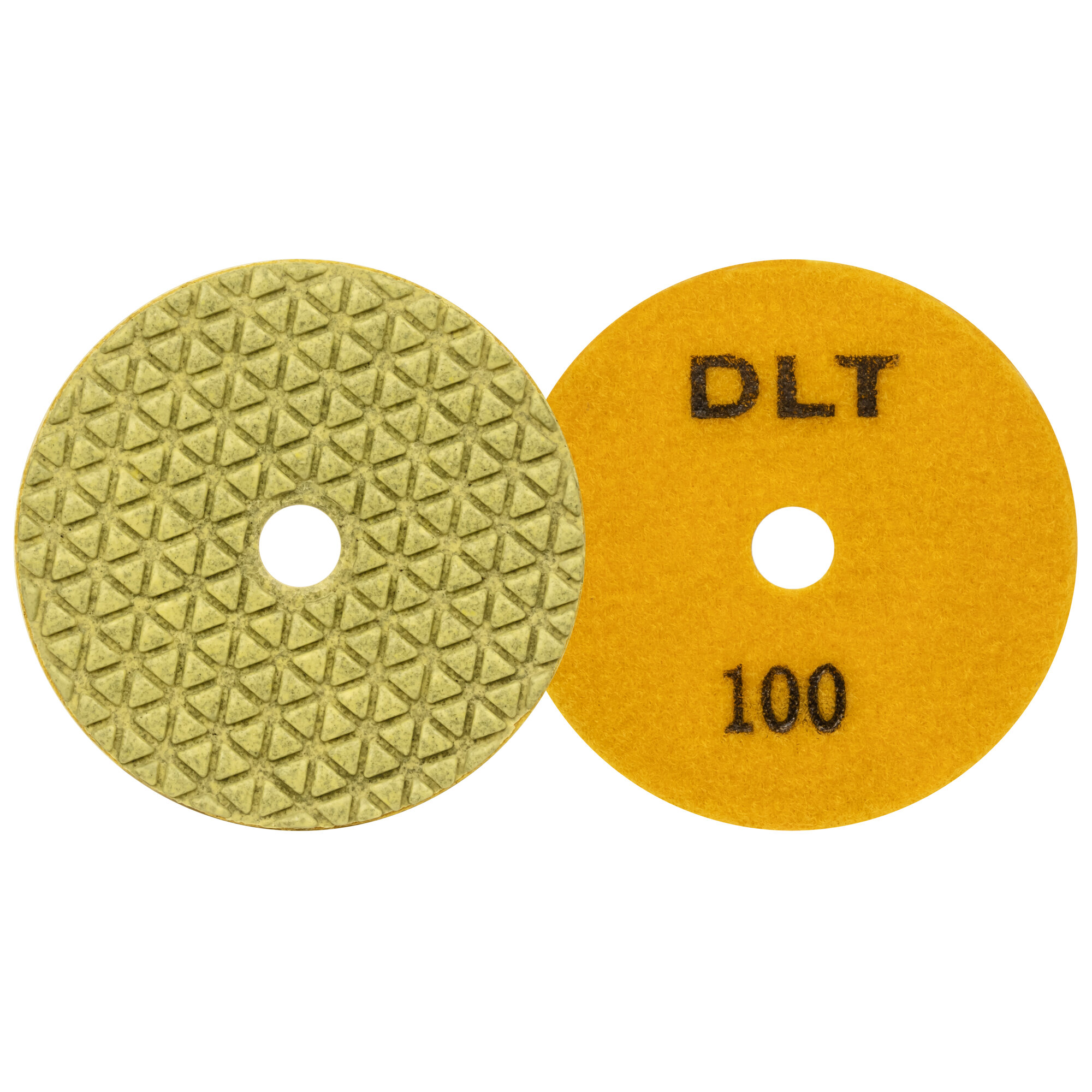 Круг алмазный гибкий шлифовальный DLT №11, Ø100мм, зерн.#100, для сухой шлифовки АГШК арт.0933