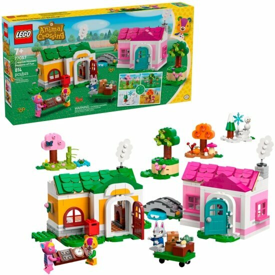 Конструктор Lego Animal Crossing 77057 Творческие домики: Сезоны веселья