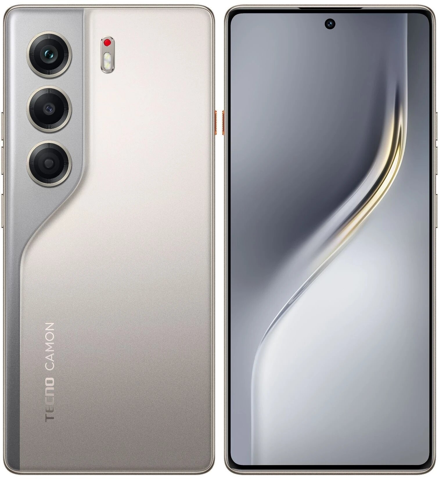 Смартфон TECNO CAMON 40 8/128 ГБ Песчаный титан