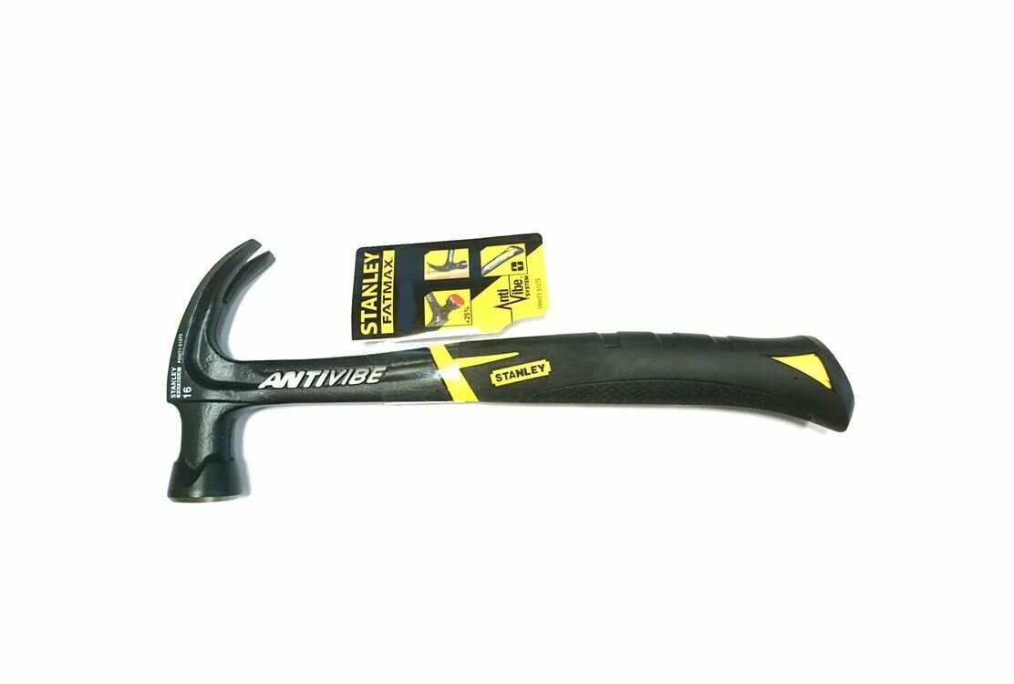 Молоток с загнутым гвоздодером Stanley Fatmax Antivibe FMHT1-51277