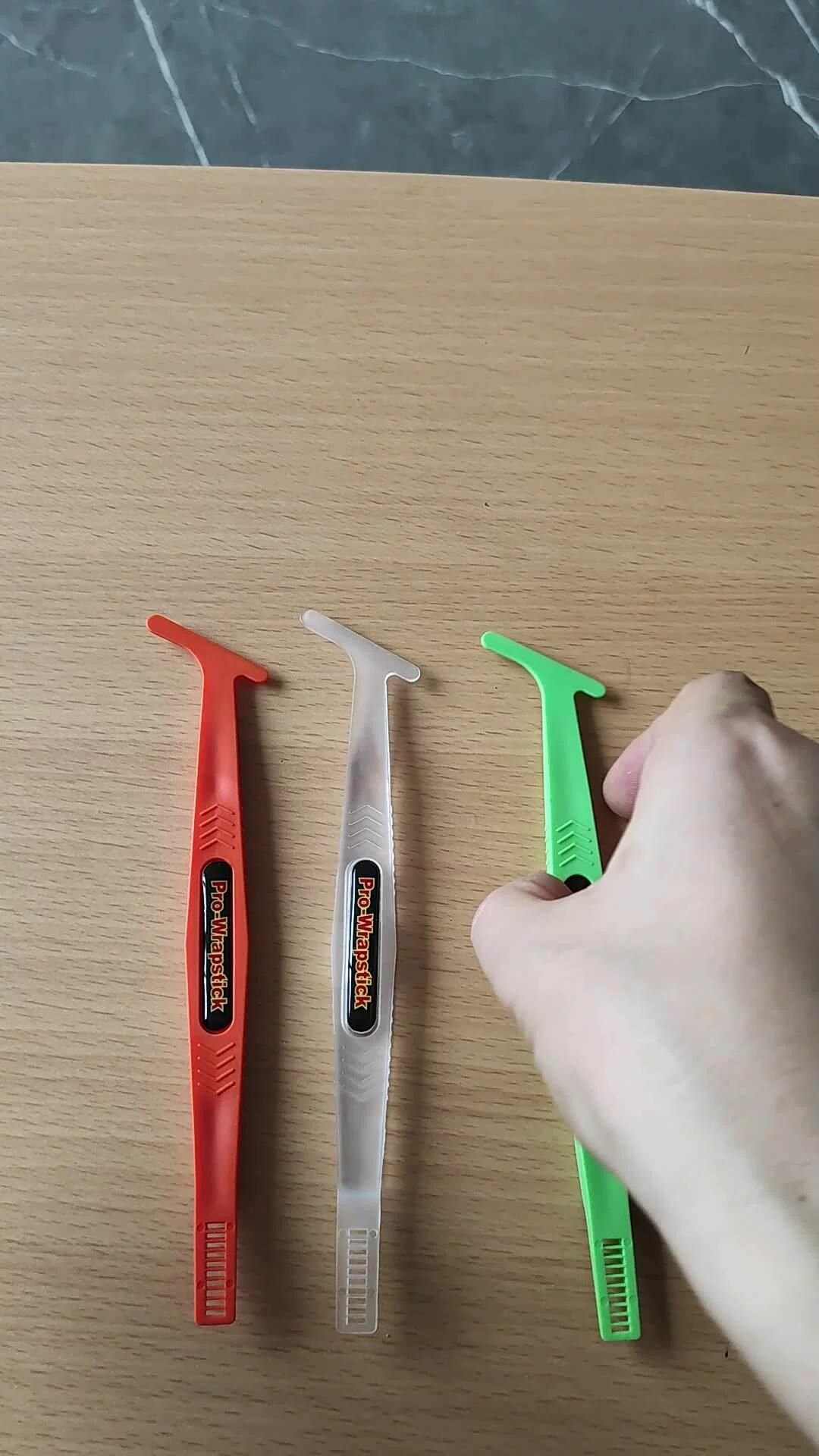 Набор ракелей-лопаток для нанесения виниловой пленки на авто в труднодоступных местах 3в1