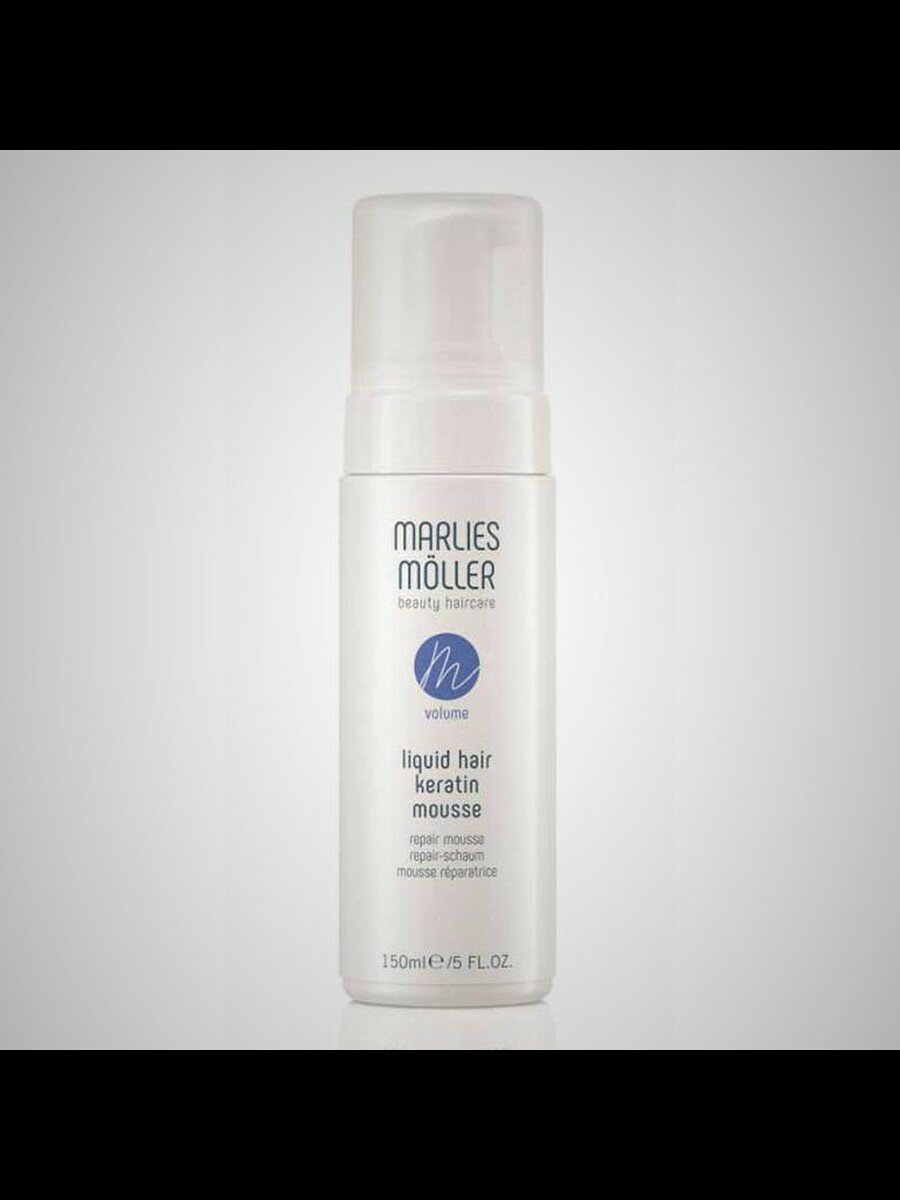 Marlies Moller Volume Care Liquid Hair Repair Mousse, Мусс "жидкие волосы" восстанавливающий структуру волос 150 мл