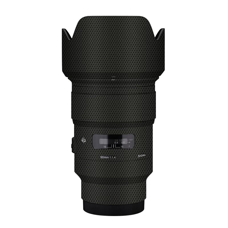Защитная пленка для объектива Sigma 50mm F1.4 Art (Sony E-mount), матричный черный рисунок