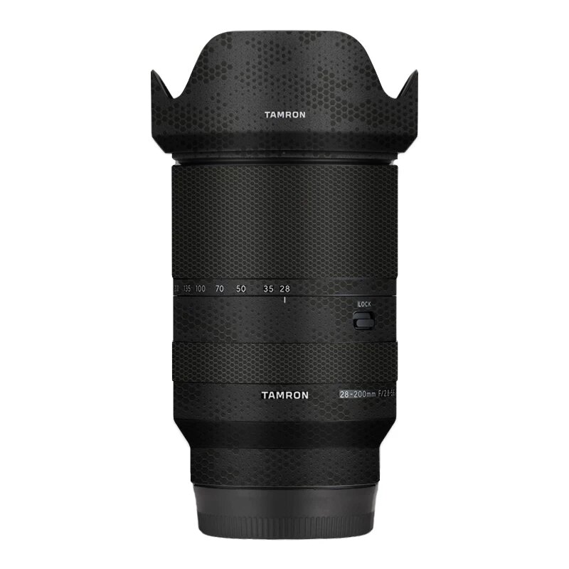 Tamron Полная обертка узор змеи стикер для объектива Sony E-Mount - Черный