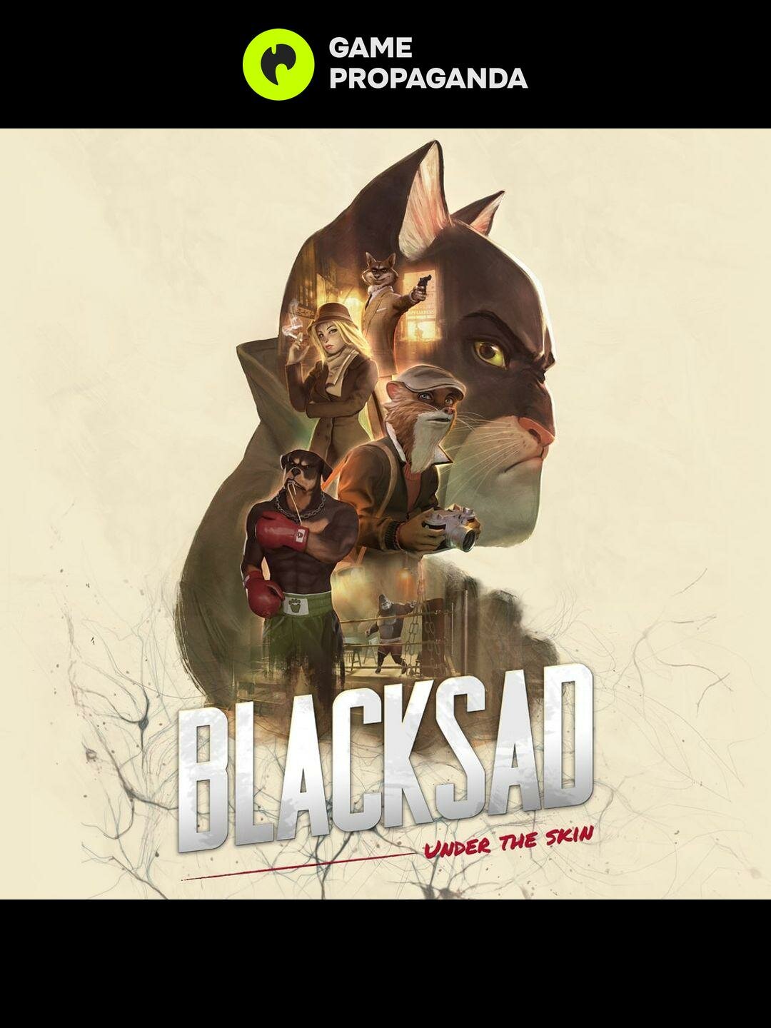 Игра Blacksad: Under the Skin PS5 + 121 TRY на баланс PSN. Турция. Цифровая версия