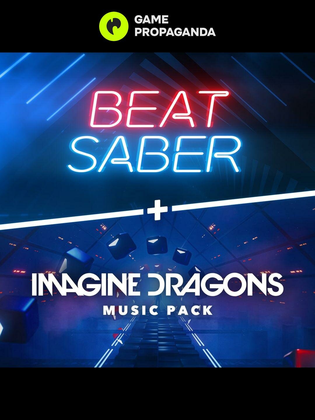 Игра Beat Saber + Imagine Dragons Music Pack PS4, PS5. Турция. Цифровая версия