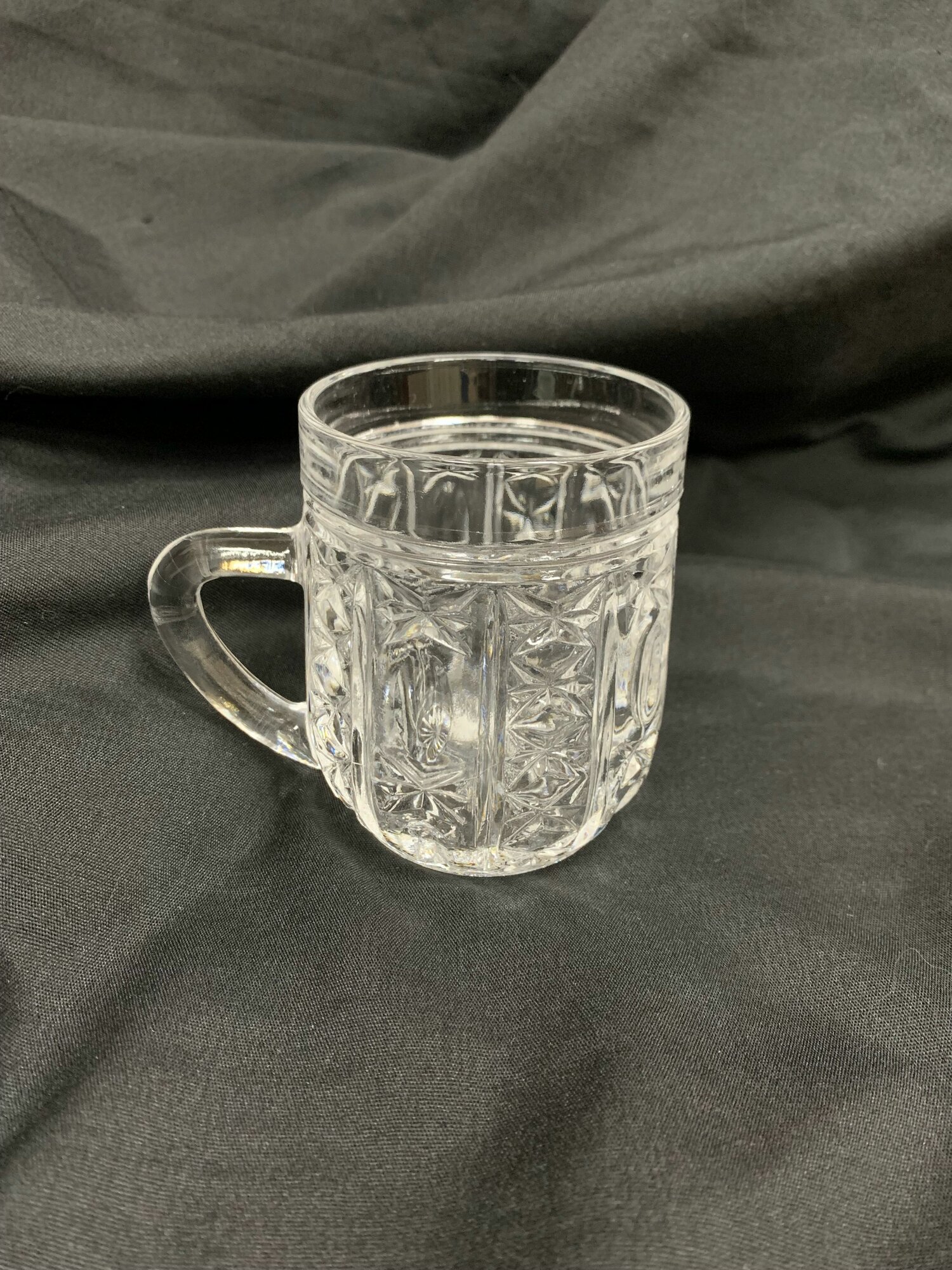 Кружка хрустальная винтажная (125 мл.)