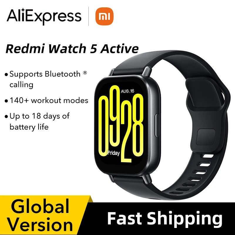 Xiaomi Redmi Watch 5 Active Matte Silver — фото 1