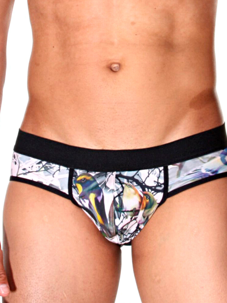 Мужские трусы джоки серые с принтом Cosmos Colors TW50_BBY XL (50)