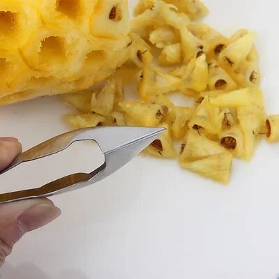 MOONBIFFY Овощечистка для ананасов из нержавеющей стали