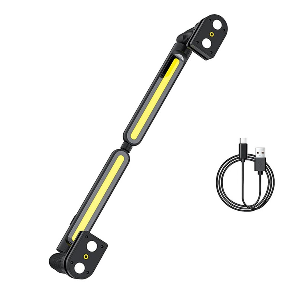 Магнитная светодиодная подсветка для работы автомехаников и активного отдыха Конструкция из ABS