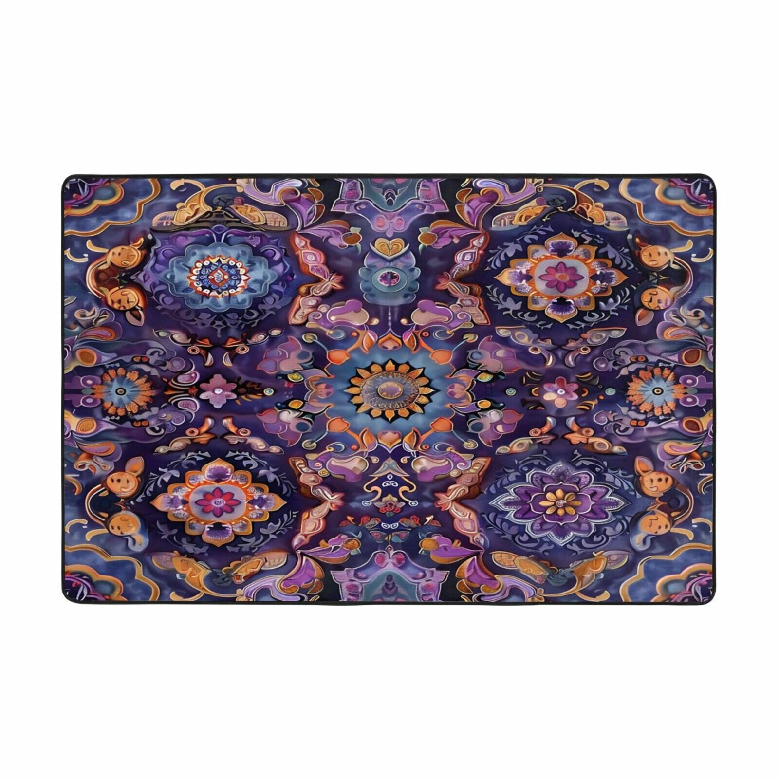 Ковер безворсовый，ковер в детскую，ковер в прихожую，ковер в гостиную，ковер прикроватный，ковер в детскую комнату 60x91cm