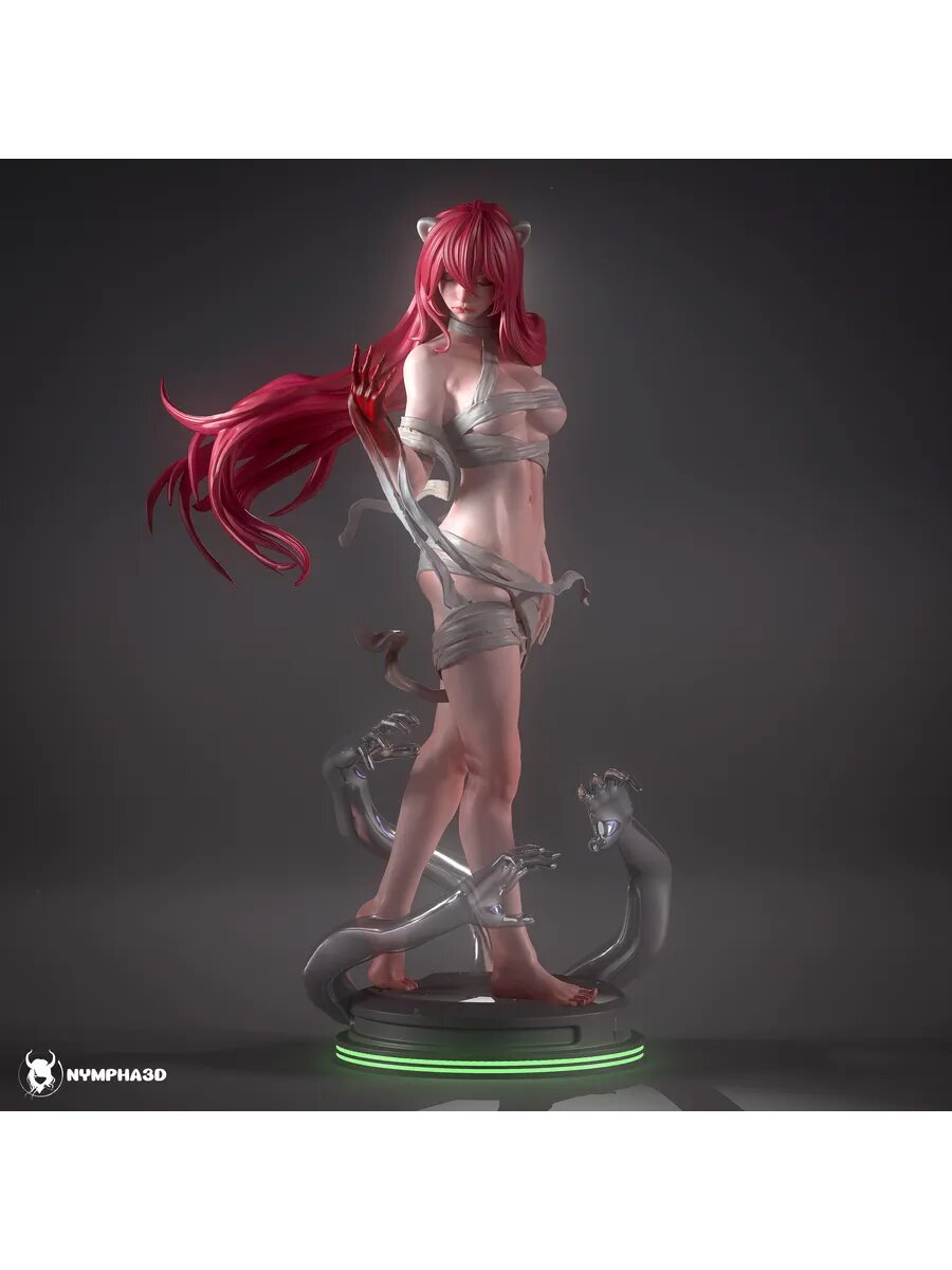 Коллекционная фигурка Elfen Lied - Lucy (Kaede) 20 см