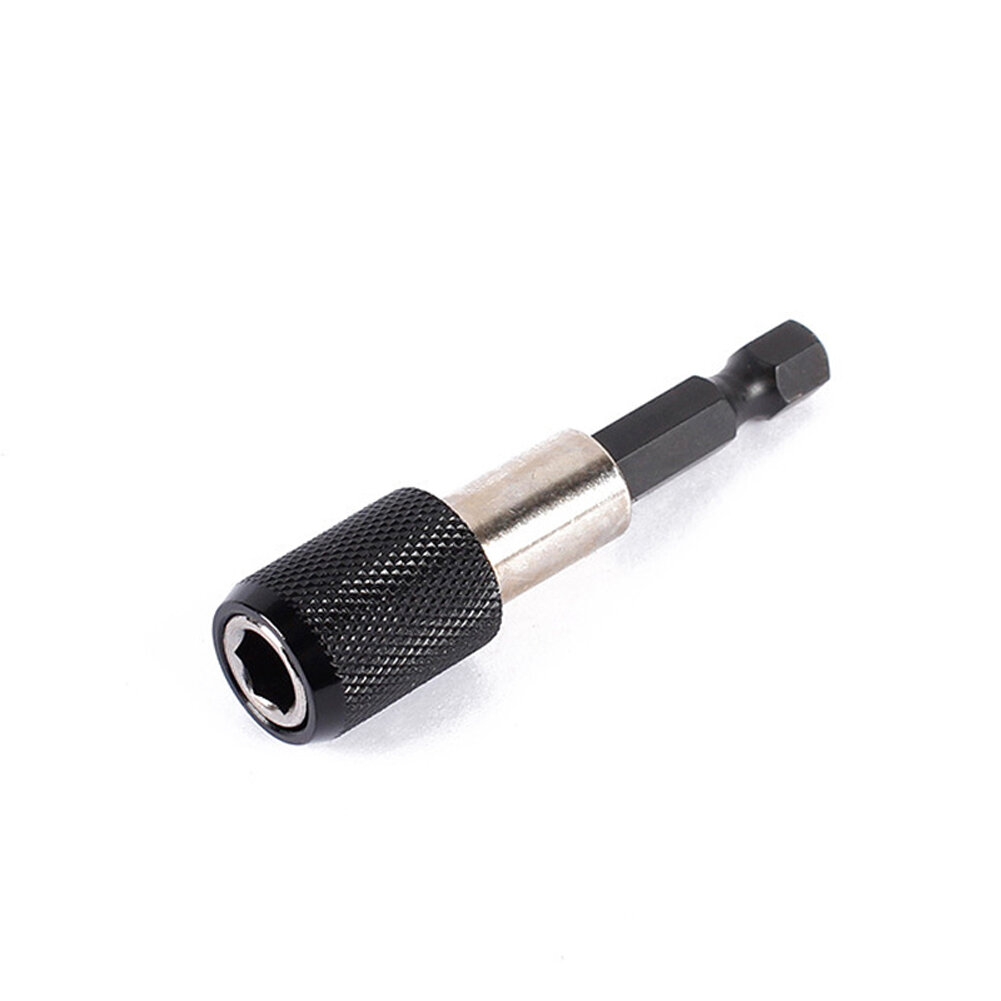 Быстросменное удлинение бит 1/4" шестигранный хвостовик Длинная ручка Отвертка Держатель бит Ручной инструмент Быстросъемный самоблокирующийся удлинитель