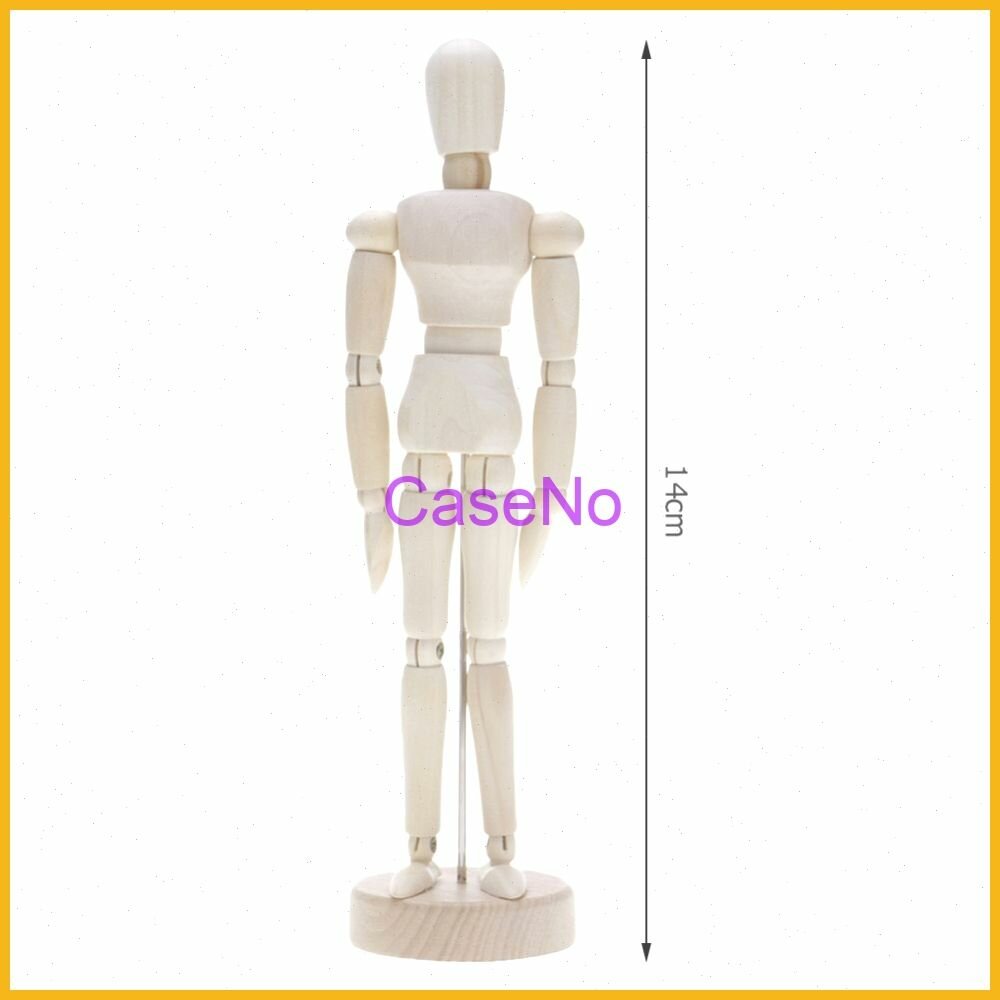 Деревянная фигура человека с подвижными конечностями: ручная работа для художественных эскизов и рисования, разборная модель для творчества