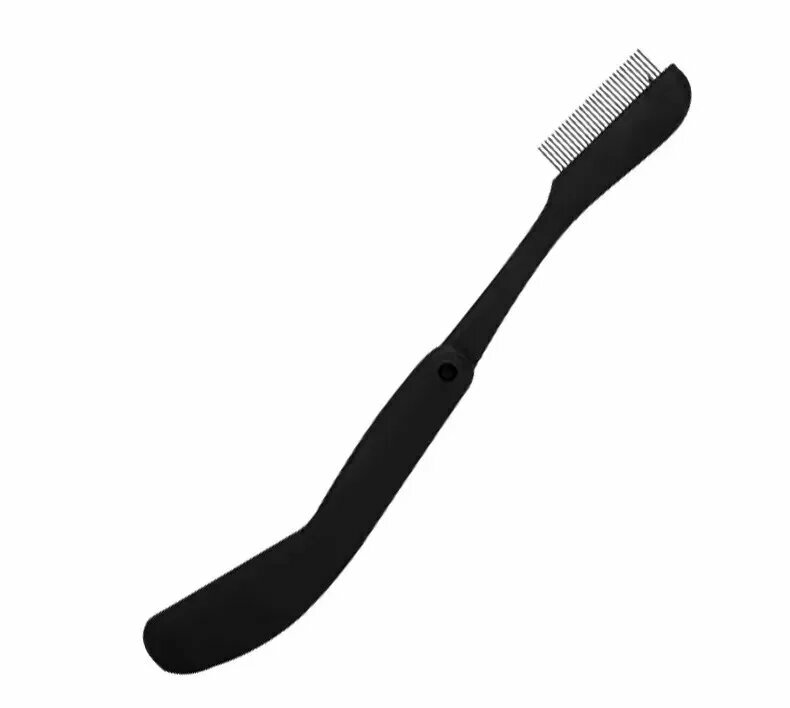 Складная ультратонкая щетка для ресниц из нержавеющей стали, разделитель ресниц, расческа для наращивания бровей, щипцы для завивки ресниц, инструменты для макияжа