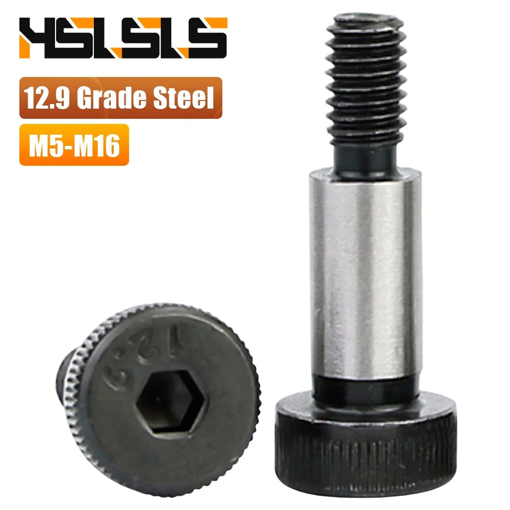 Винты HSLSLS M5 M6 M8 M10 M12 M16 стальные высокопрочные 12.9 M12(D16mm)1pcs, 20mm