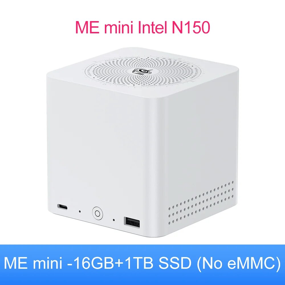 Beelink ME Mini NAS мини-ПК 16G0G1T N150
