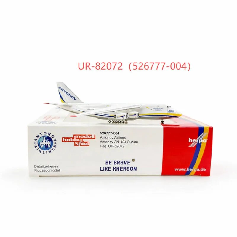 Herpa модель самолета AN-124 1:500