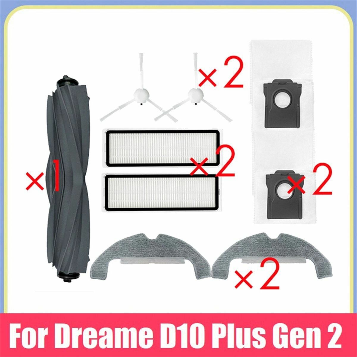 Для Dreame D10 Plus Gen 2 RLD32GD Замените аксессуары