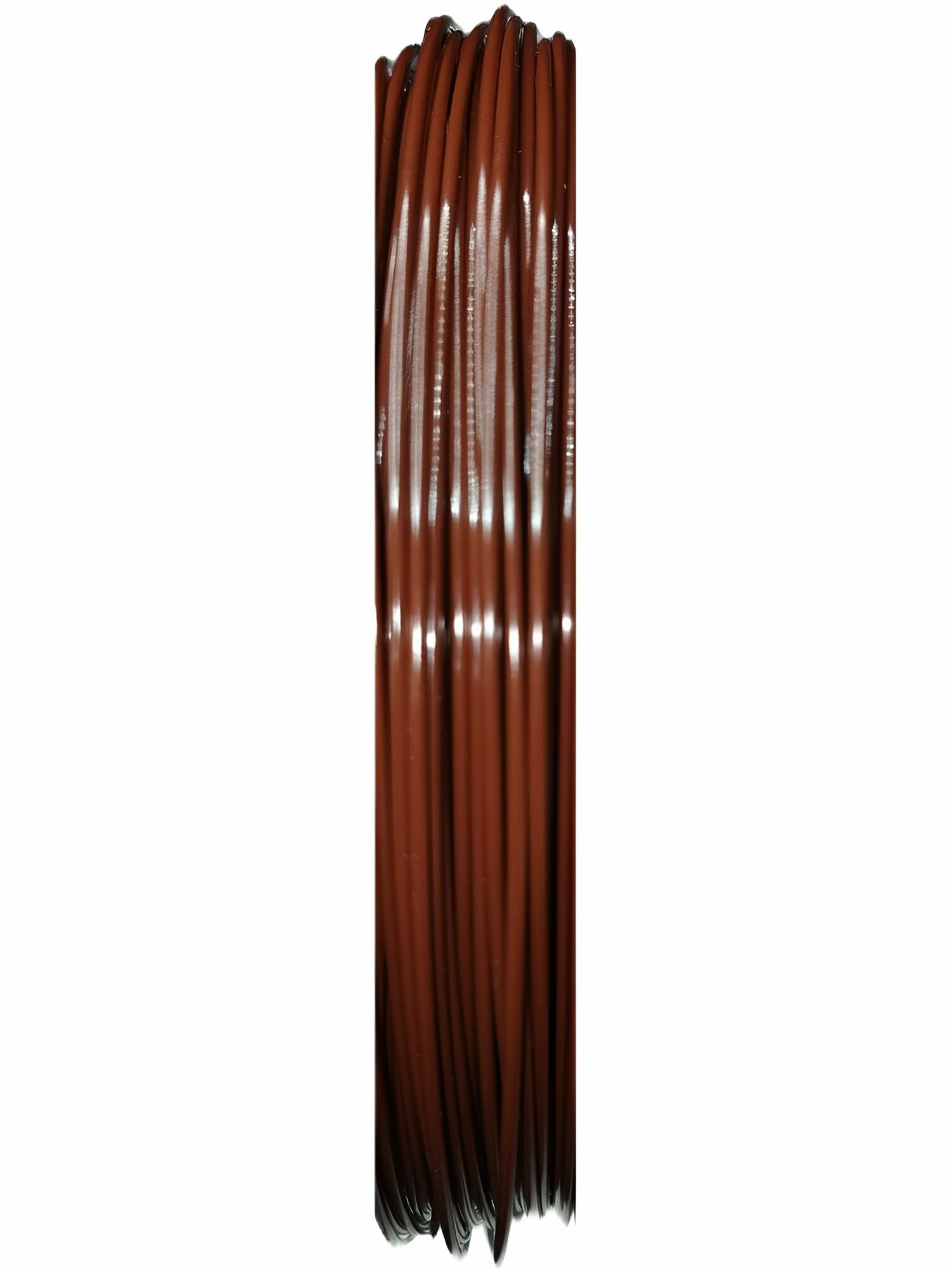 Пластик PETG, для 3d ручки, длина 10м, биоразлагаемость, коричневый