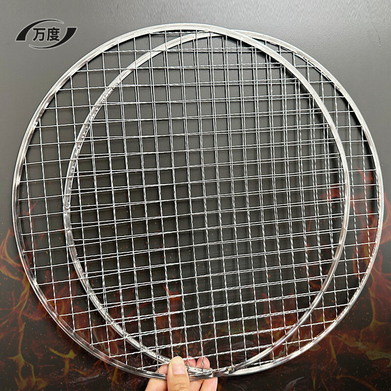 Заводская круглая сетка для барбекю из нержавеющей стали на открытом воздухе сетка для барбекю специальная смелая фирма