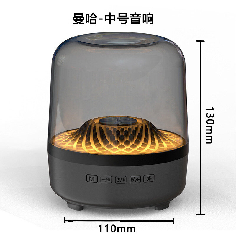 Беспроводная Bluetooth-колонка Harman Kardon Music Glass 7-го поколения, настольная колонка в подарок, 7-го поколения