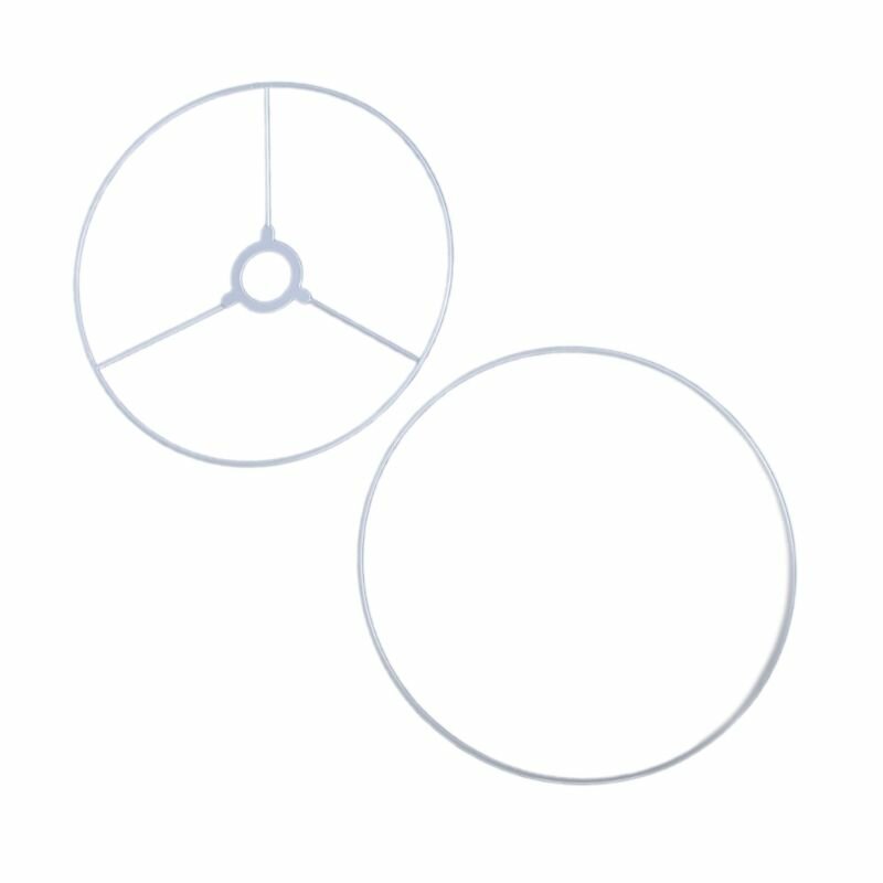 Железный каркас абажура своими руками-диаметр 30 см