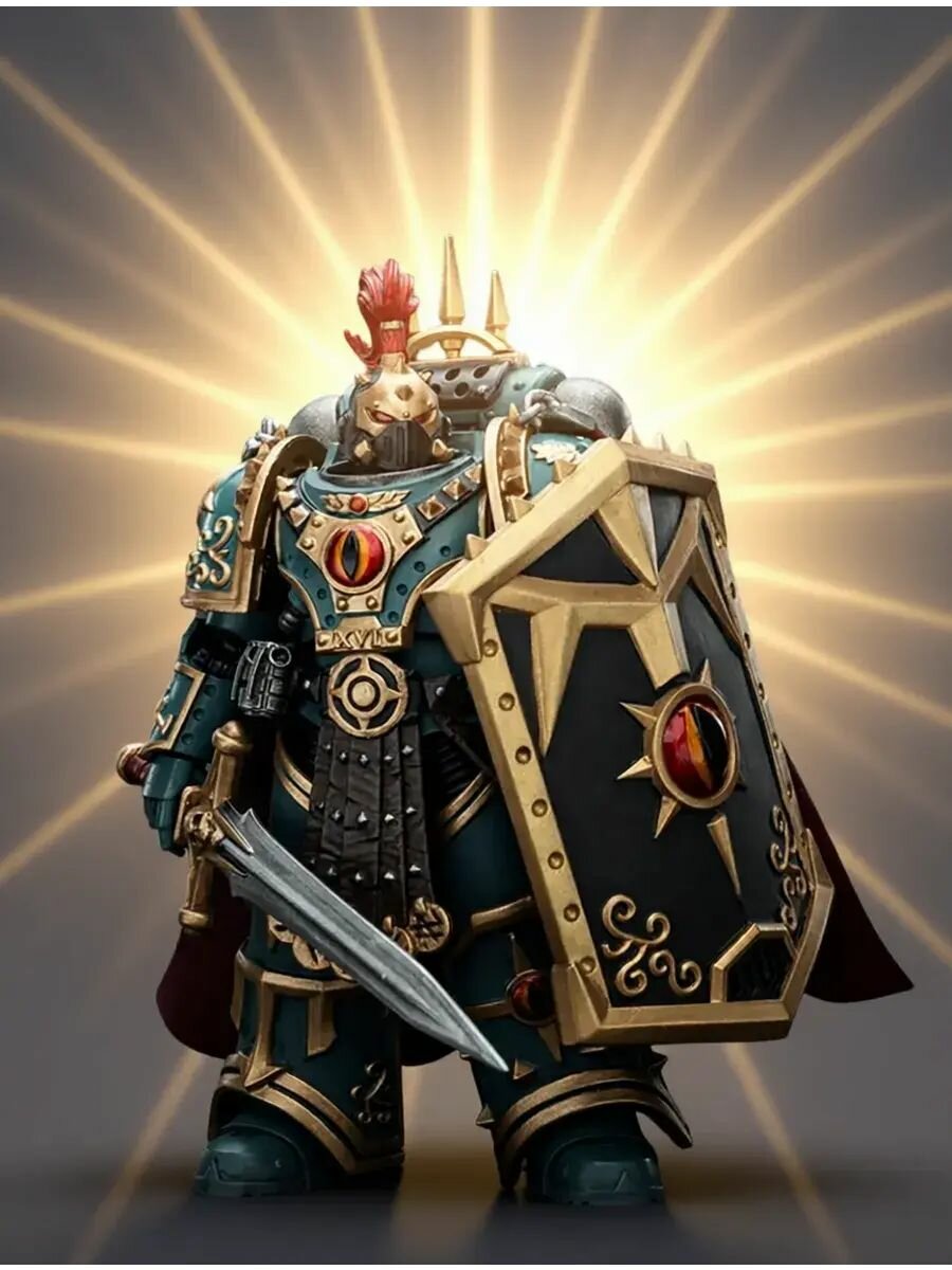 Aximand Sons of Horus фигурка JOYTOY Warhammer 30000 12.5 см
