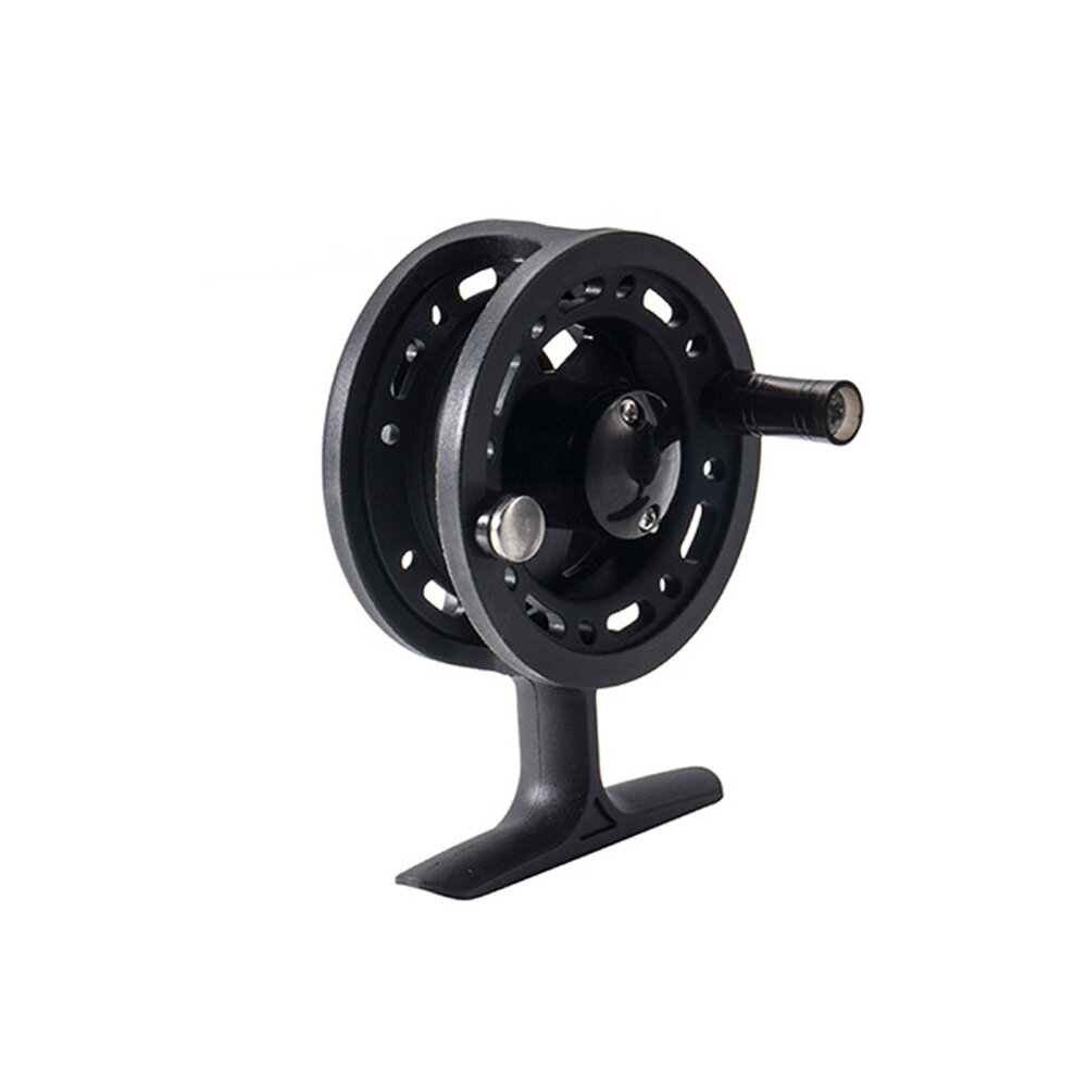 Fly Fishing Reel Front Fishing Reel 50mm/60mm Hand Rod Reel Ice Fishing Reel, Материал: Пластик, Вес: 56g/1.97oz, Размер упаковки: 12*10*10cm/4.7*3.9*3.94in, Вес упаковки: 100g/3.53oz, Состав упаковки: 1*High-footed Fly Fishing Reel