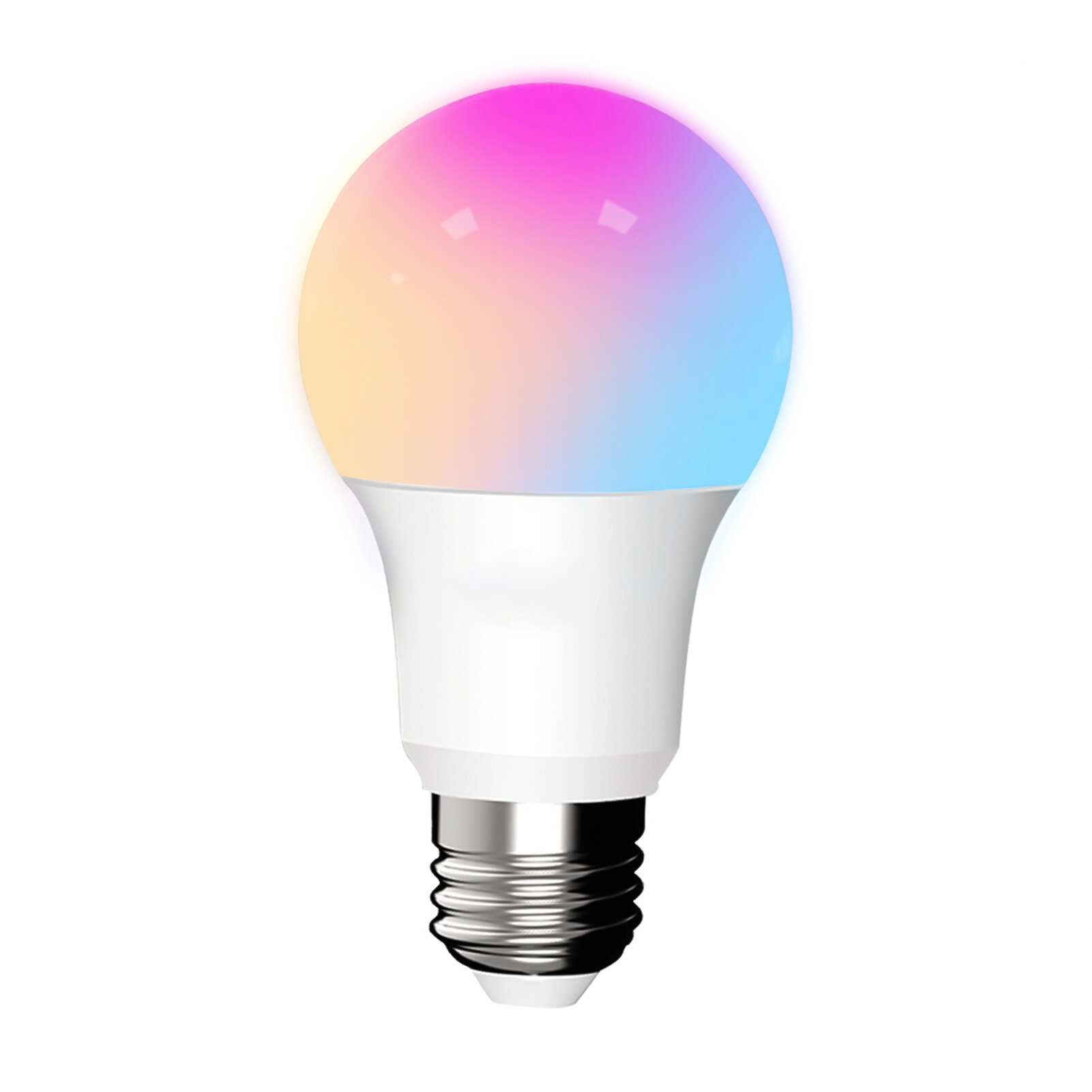 Лампочки умные WiFi LED 9W 2500K-7000K RGB E27 110V-260V с дистанционным управлением через приложение, голосовым управлением, совместимы с Google Assistant и IFTTT