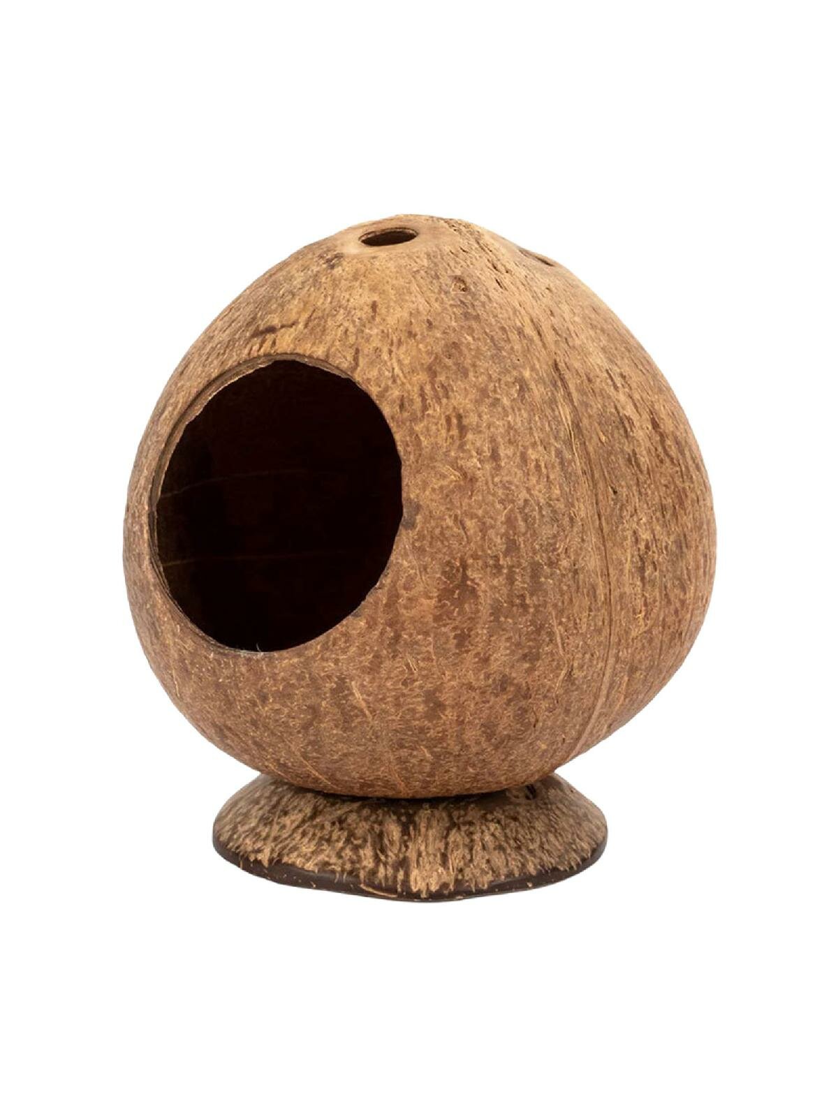 Воздушные потоки Кокосовый домик для хомячков Теплые Укрытия для маленьких животных Удобные