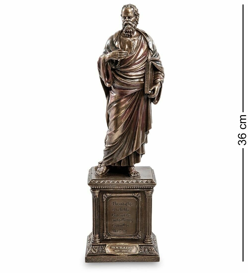 Статуэтка настольная "Сократ", A2114928, Veronese, Полистоун
