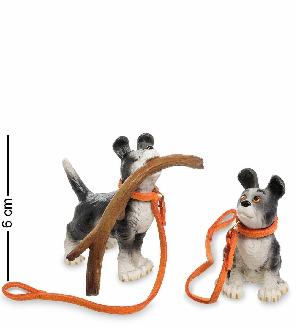 Статуэтка Собаки (MY HERO! Rufus. Parastone) A2108503 Animals Parastone, Полистоун