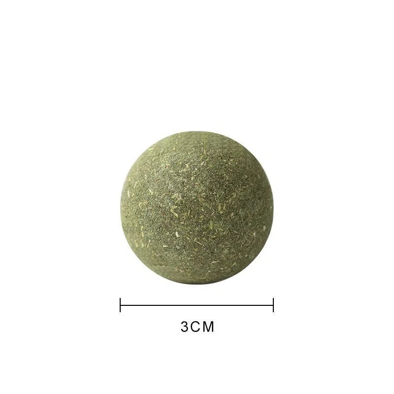 Набор суперкрупных шаров с кошачьей мятой и жевательных палочек для кошек - оптовая продажа Цвет：Шар с кошачьей мятой 3