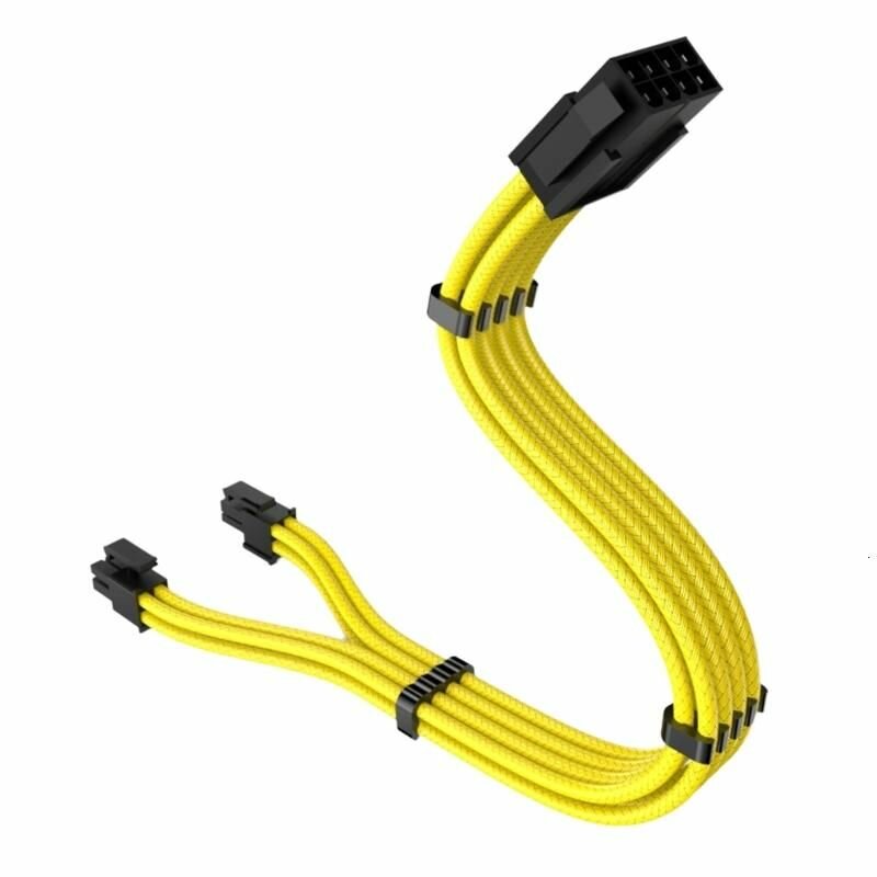 8pin Male to 4+4pin Male Кабель для Материнской Платы, Желтый