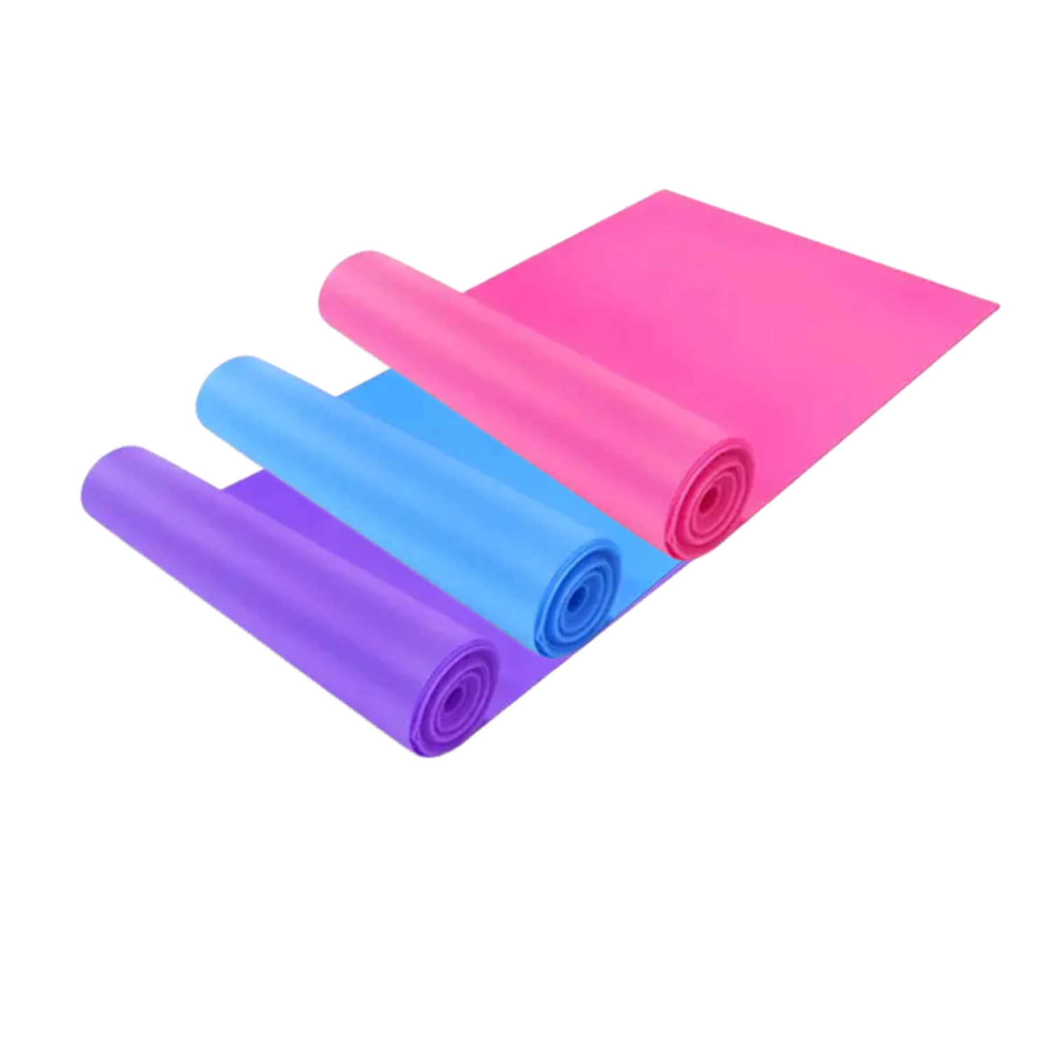 Резиновая Лента Для Упражнений: Набор Из 5 Лент Прочный Натуральный Латекс Тренировочная Лента - Универсальность Для Всего Тела Йога-Лента Сопротивлением For Дома, Спортзала И Путешествий