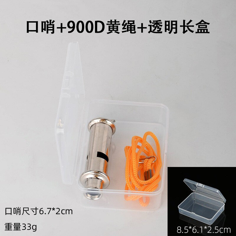 Полицейский свисток, металлический спасательный свисток, свисток судьи без ядерного оружия, свисток для выживания на