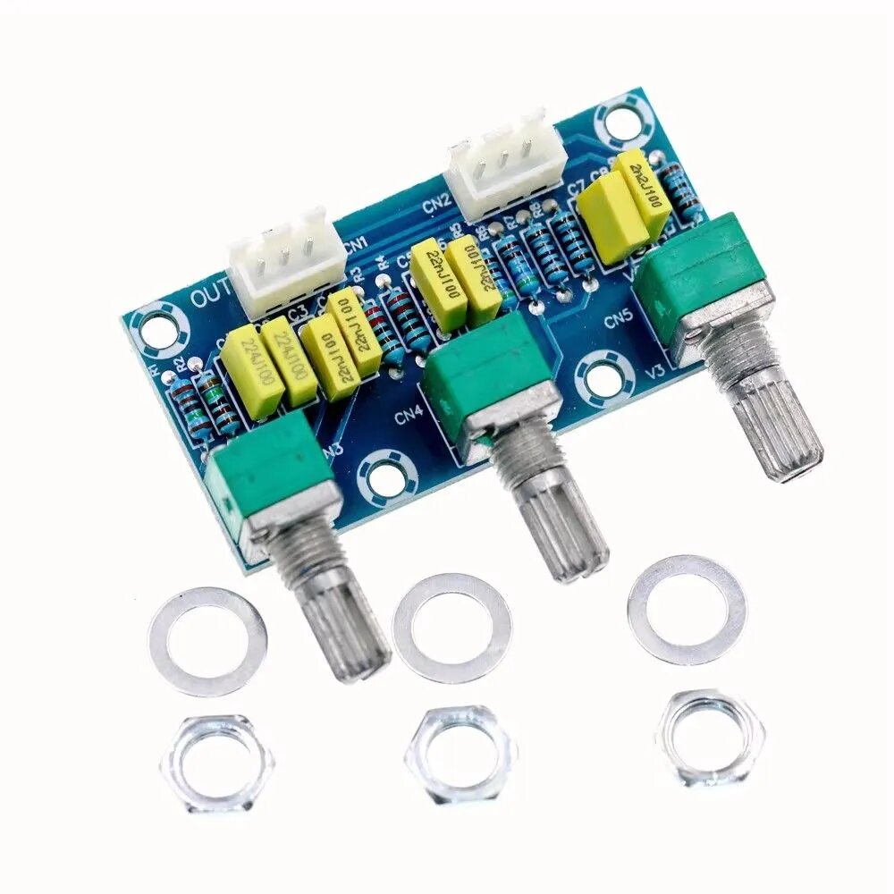 1 шт. Плата пассивного темброблока с регулировкой громкости XH-M802