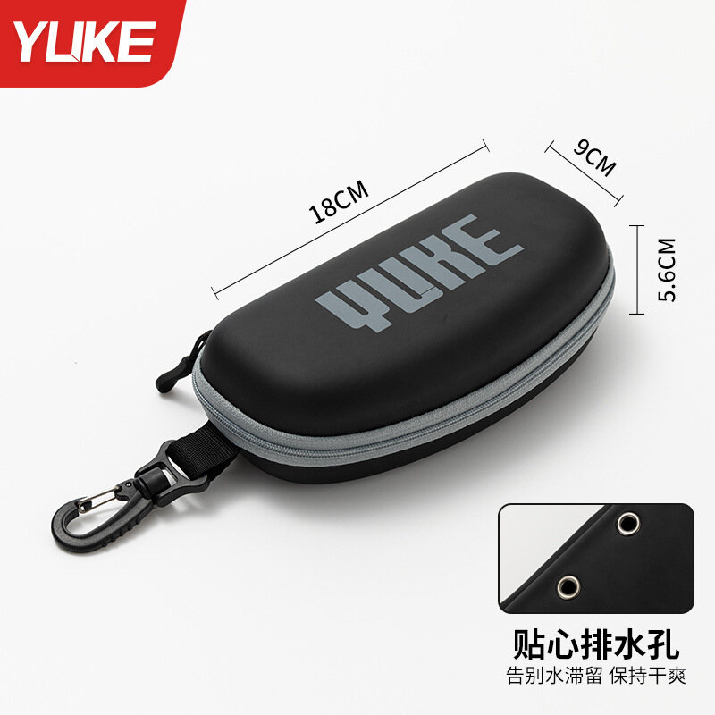 Портативный чехол для плавательных очков, сумка для хранения плавательных очков на ходу, защитный чехол для плавательных очков, портативная сумка с крючком