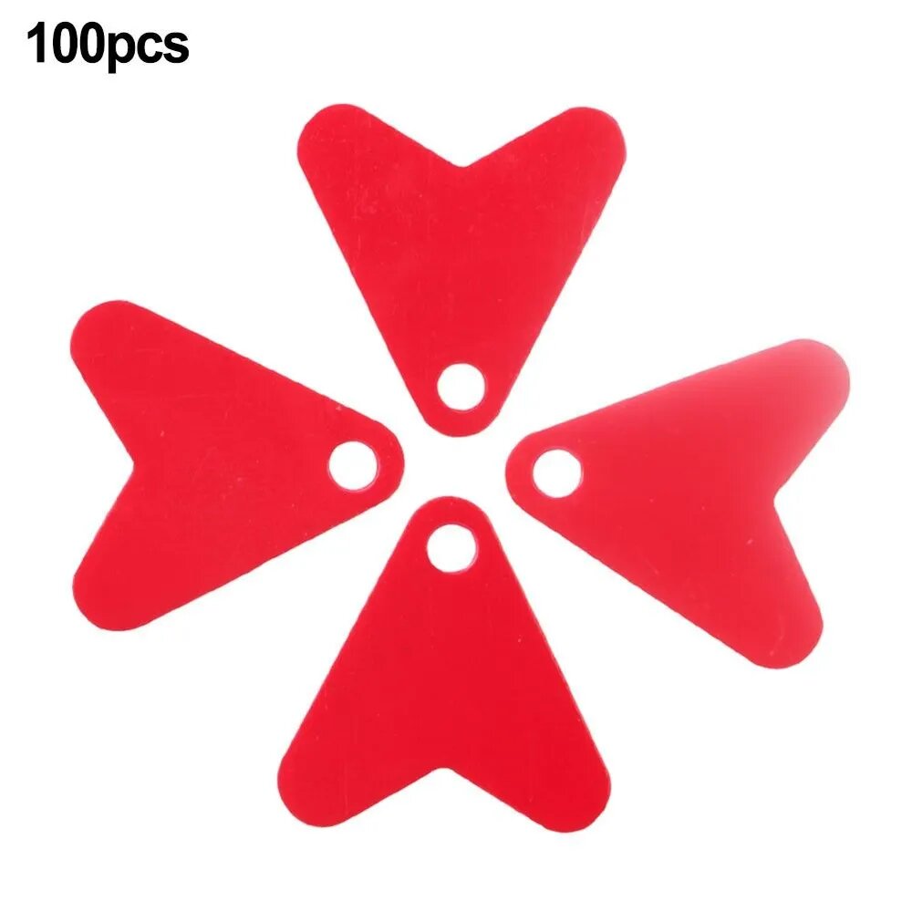 OZ-BDOT-100 шт. блесен, пластиковые рыбьи хвосты, S/M/L, аксессуары для приманок, рыболовные приманки, функциональные, прочные, практичные рыболовные аксессуары